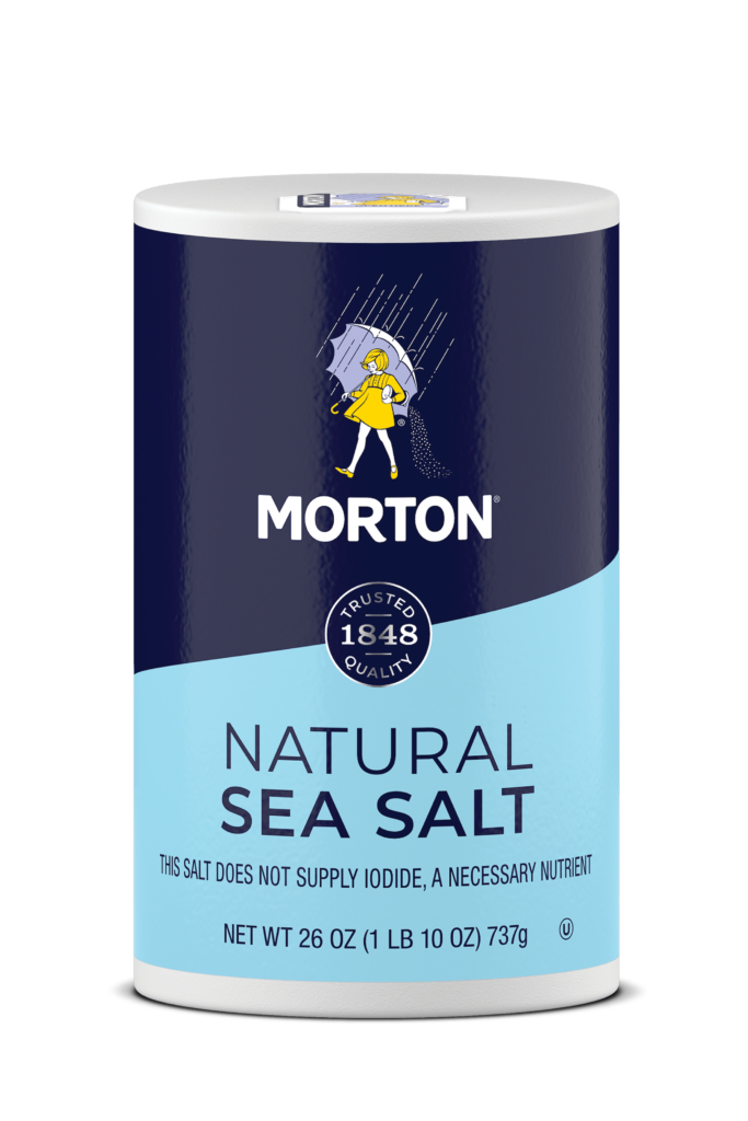 MORTON® NATURAL SEA SALT 2 - Morton Salt