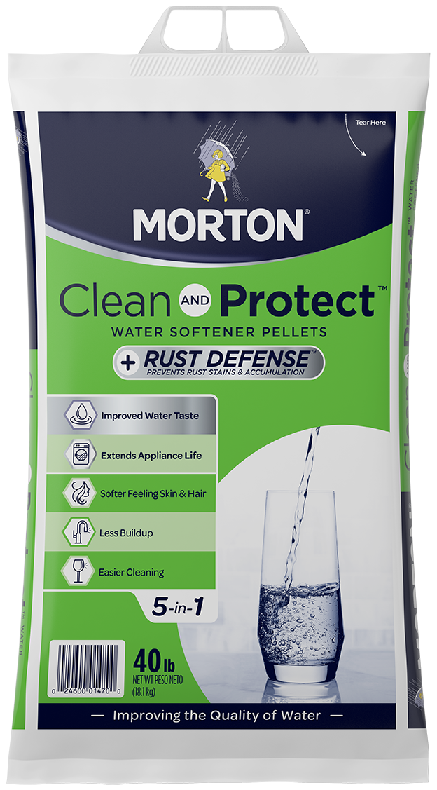 Morton® Clean and Protect™ Plus Rust Defense™ - Morton Salt