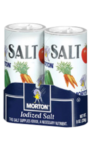 MORTON® IODIZED SALT SHAKERS - Morton Salt