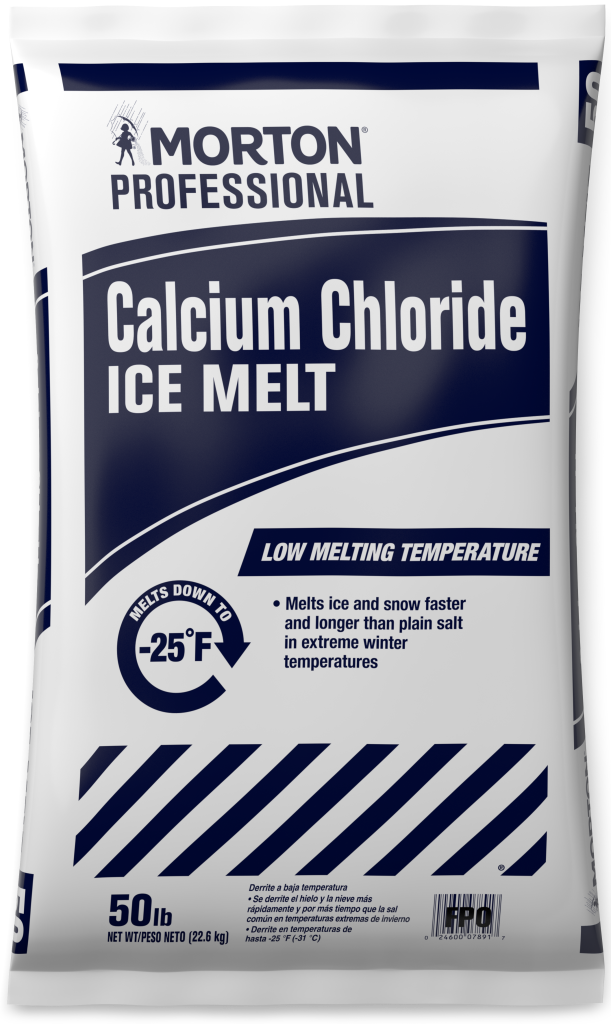 MORTON® PROFESSIONAL GRADE CALCIUM CHLORIDE PELLETS - Morton Salt