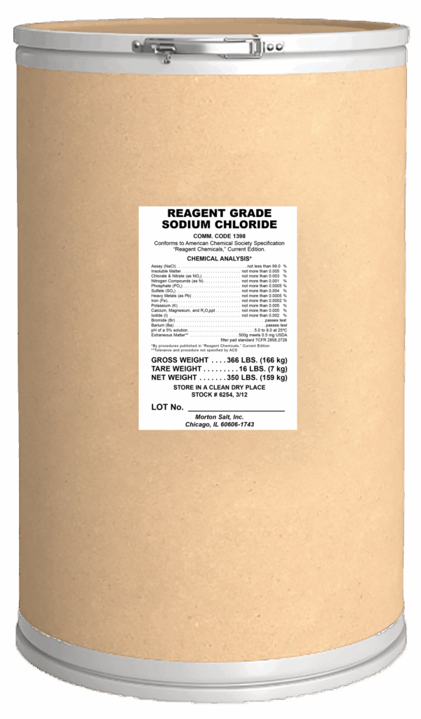 MORTON® Reagent Grade Sodium Chloride 1 - Morton Salt