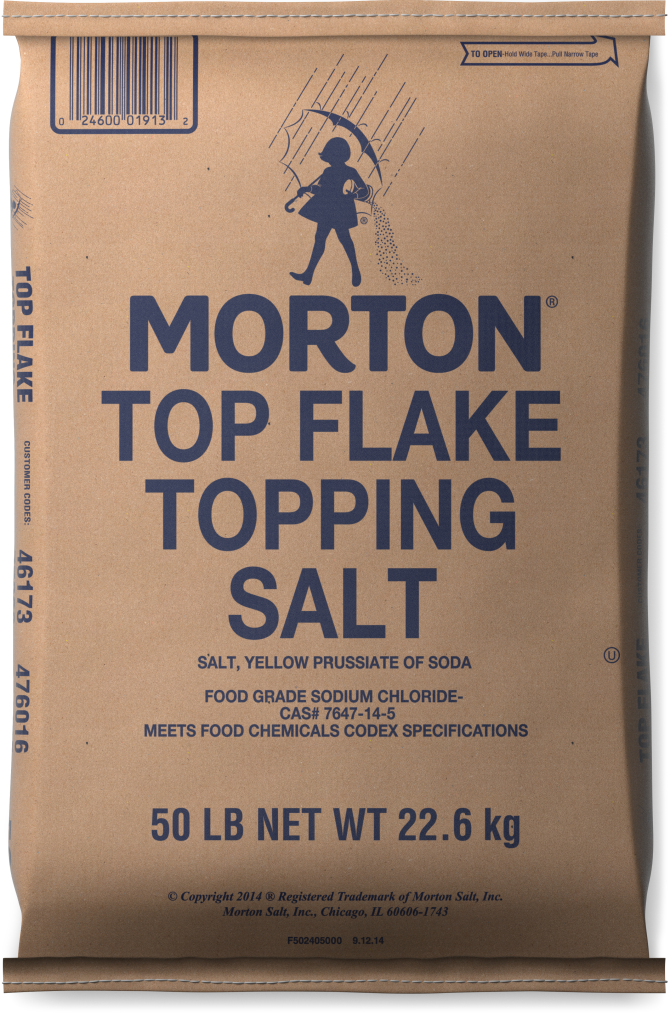 Morton® TOP FLAKE TOPPING SALT - Morton Salt