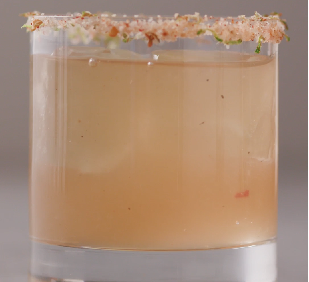 Smoky Paloma with Chile-Lime Salt Rim - Morton Salt